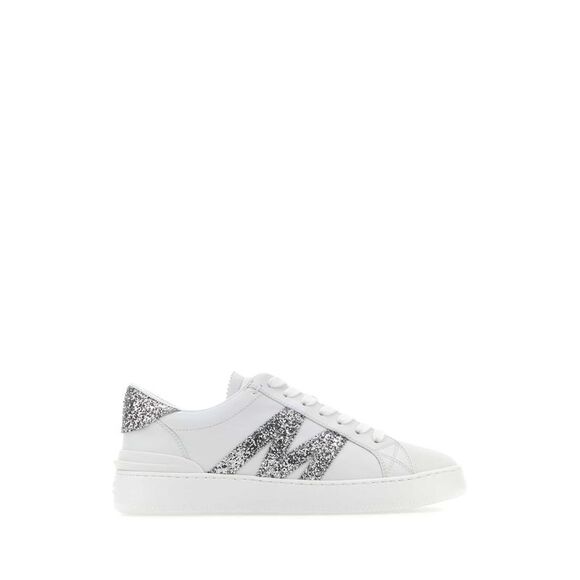Moncler | Shoes | Moncler White Leather Monaco M Sneakers | Poshmark